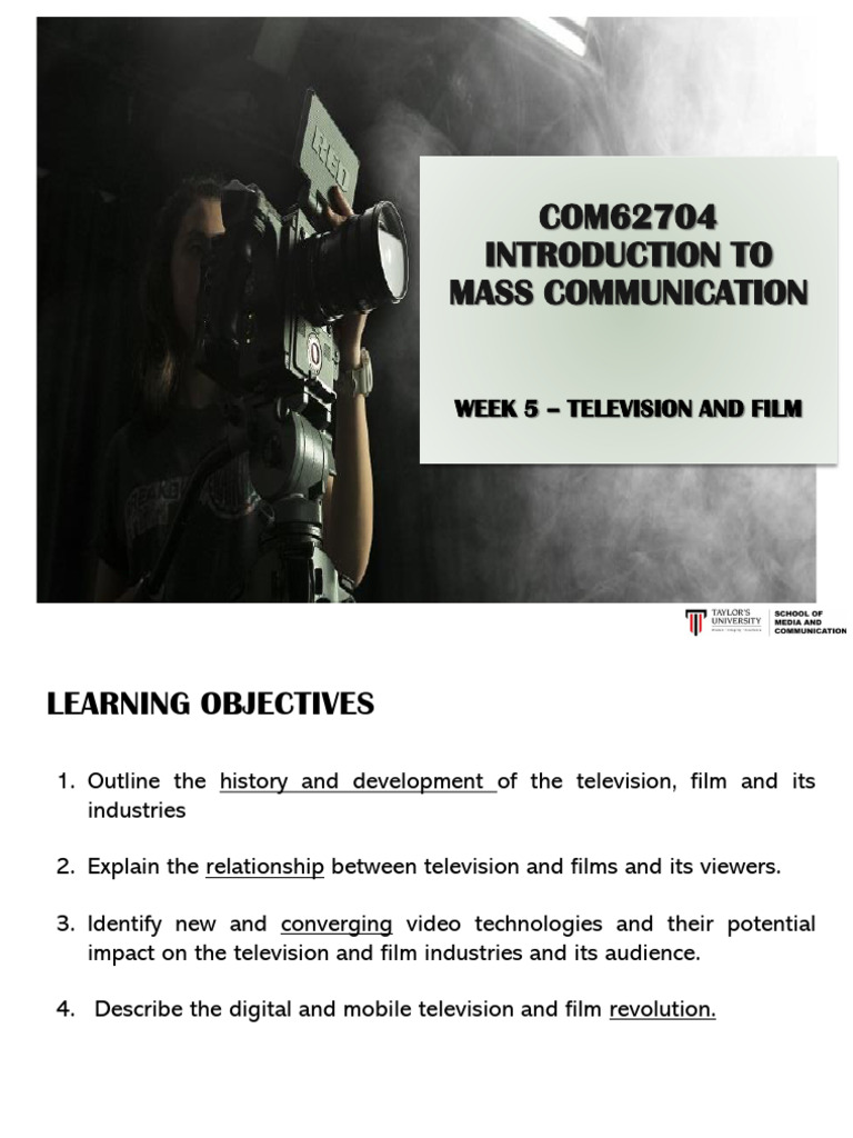 W5 TV and Film | PDF | Television | Video