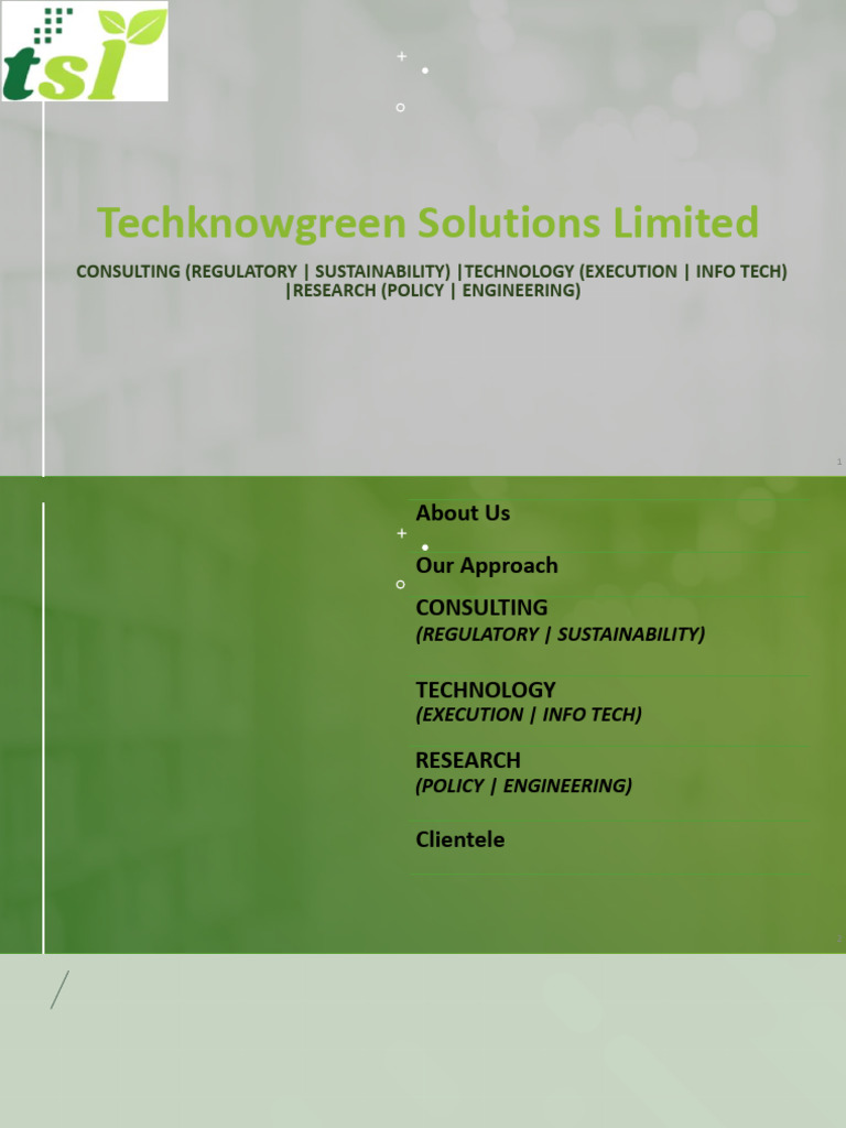 TSL Profile | PDF | Sugarcane | Environmental Impact Assessment