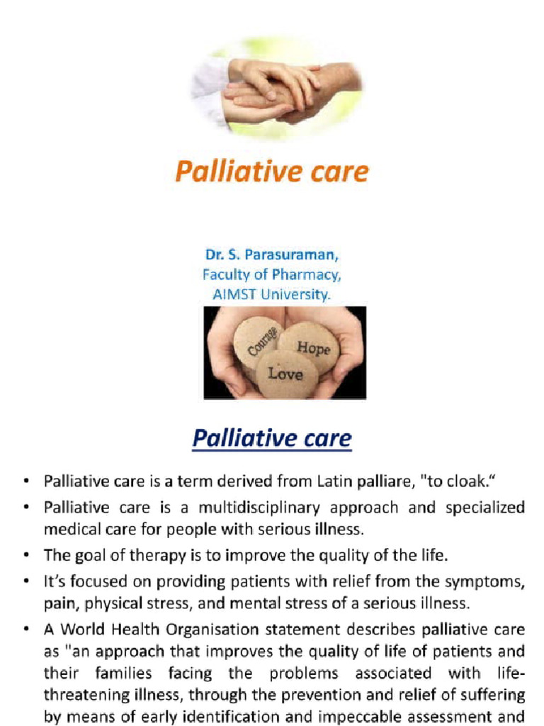 Palliative Care | PDF