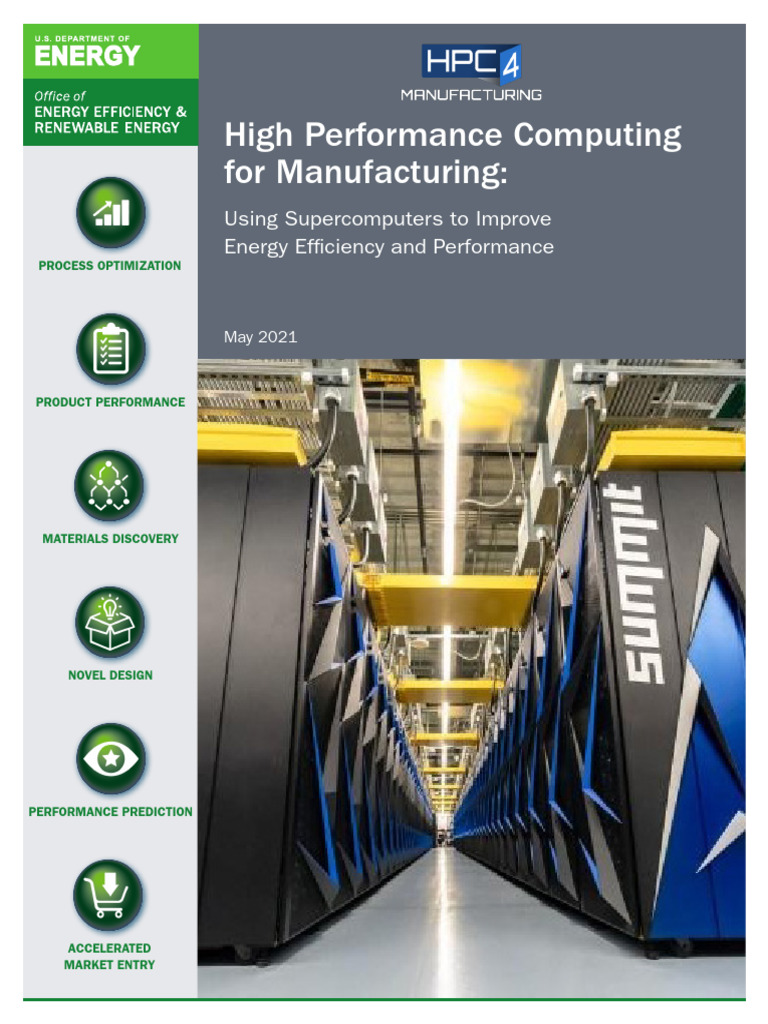 HPC Manufacturing Brochure MAY 13 2021 | PDF | Supercomputer | Simulation