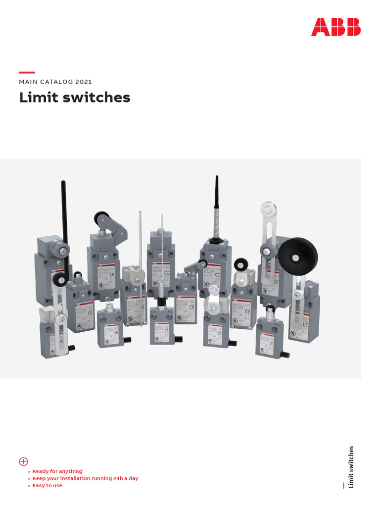 ABB Limit Switches Catalog 2021 | PDF | Switch | International ...