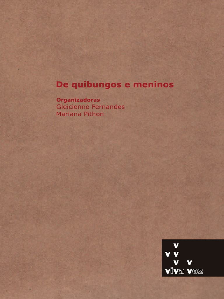De Quibungos e Meninos | PDF | Escravidão | Saia