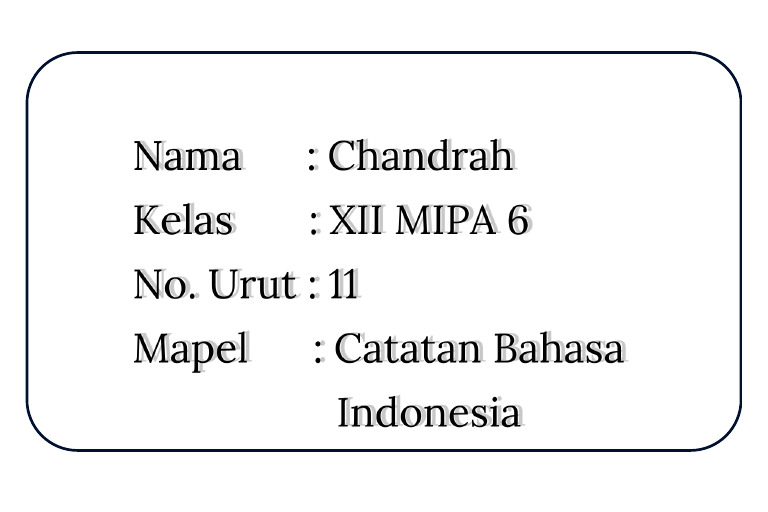 Warna Warni Lucu Ceria Label Nama Buku - 20240122 - 204311 - 0000 | PDF