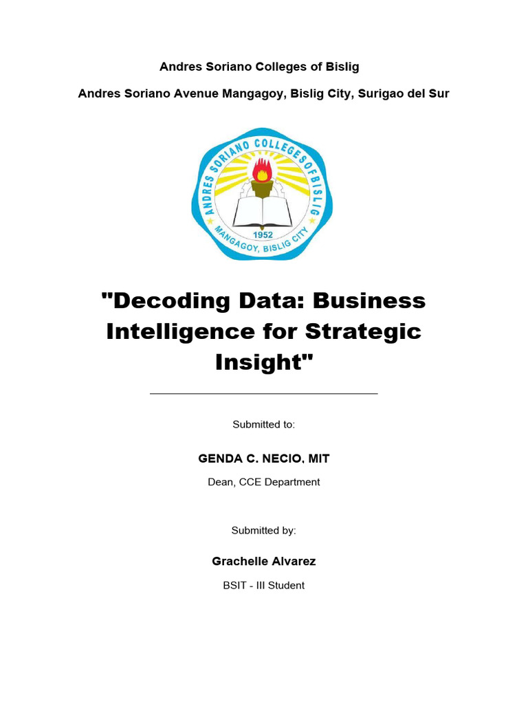 Business Insight | PDF | Business Intelligence | Data