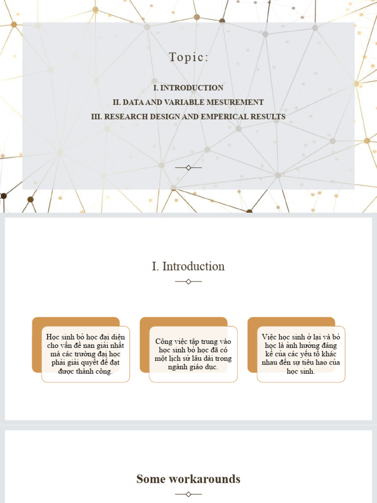 Topic:: Ii. Data and Variable Mesurement Iii. Research Design and ...
