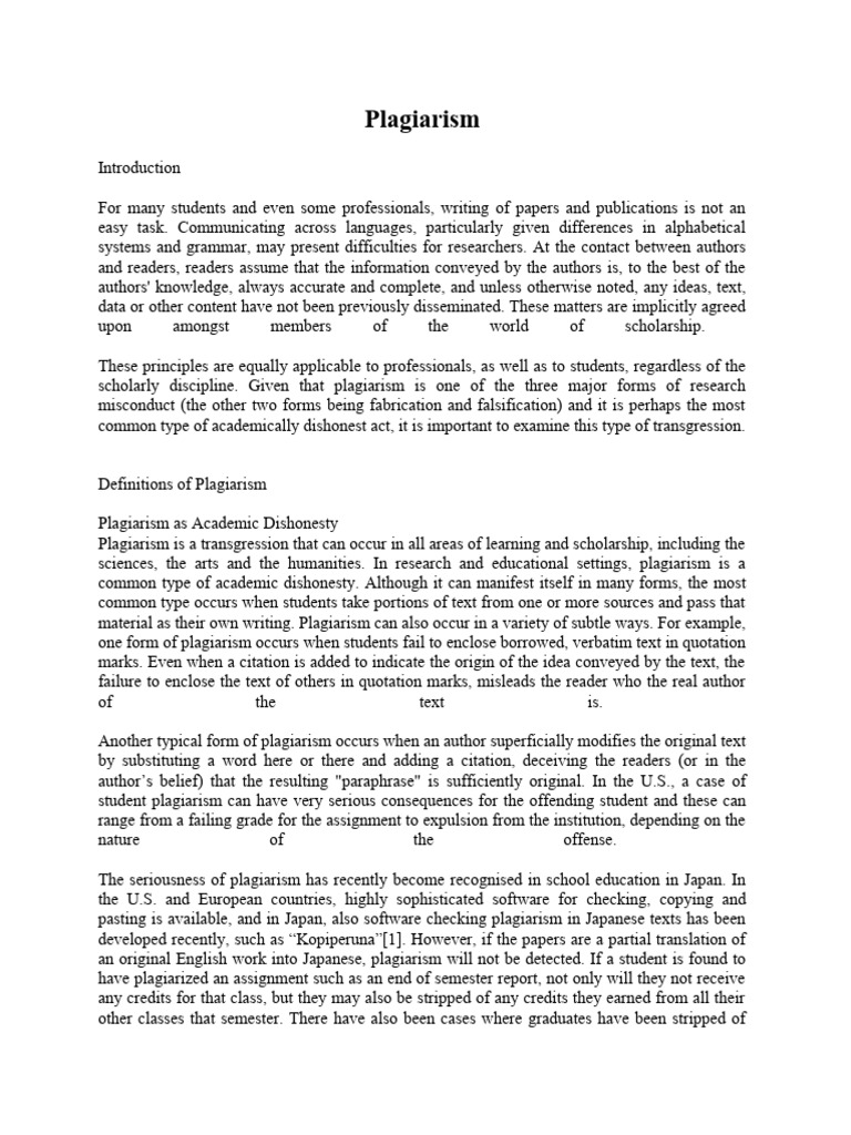 Plagiarism | Download Free PDF | Plagiarism | Neuron