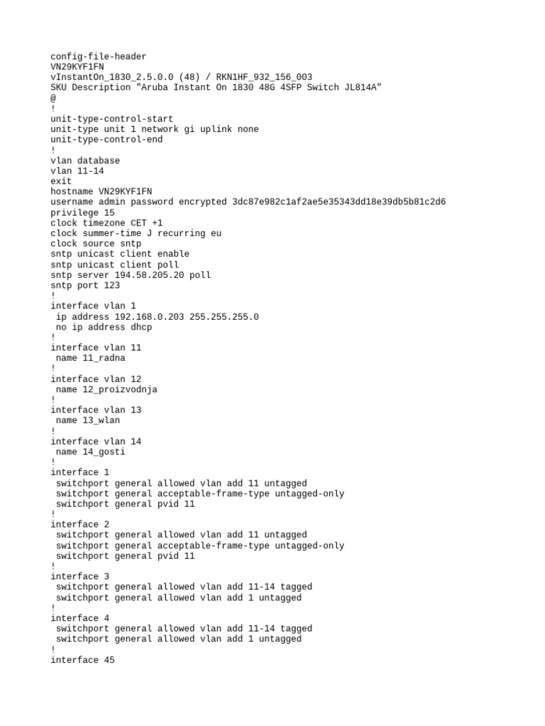 Delux 203 Running-Config | PDF | Public Key Cryptography | Security
