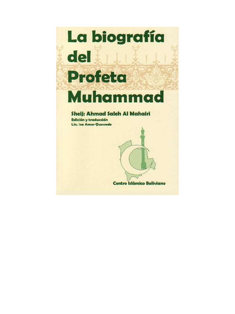 La Biografía Del Profeta Muhammad | PDF | Ismael | Mahoma