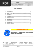 SOP For Interlock - Testing | PDF | Safety | Instrumentation