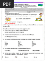 Uso de M y N en palabras específicas | PDF