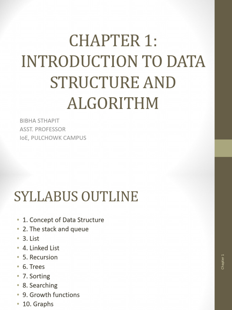 CH1 1 | PDF | Data Type | Algorithms