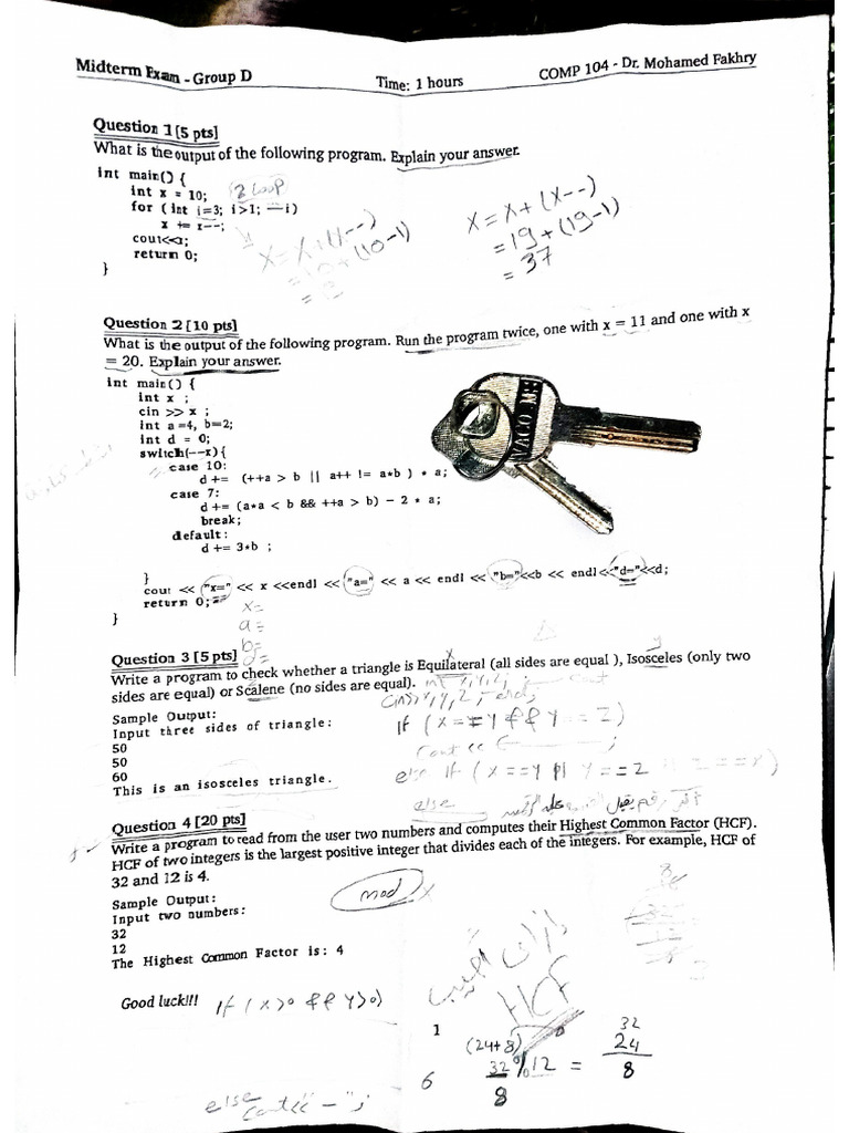 Mid Term 2022 C | PDF