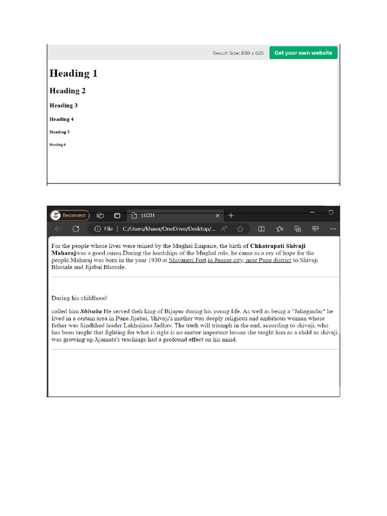 WPD Practical 1to 10 | PDF