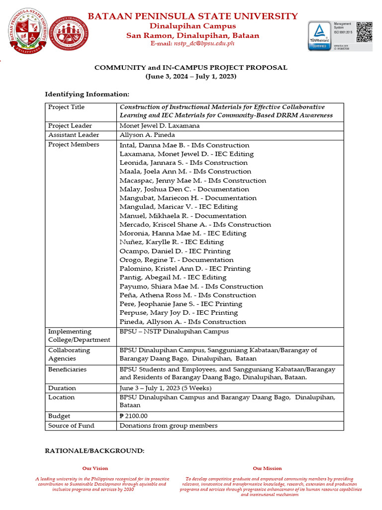 LTS Group 3 Project Proposal | Download Free PDF | Learning ...