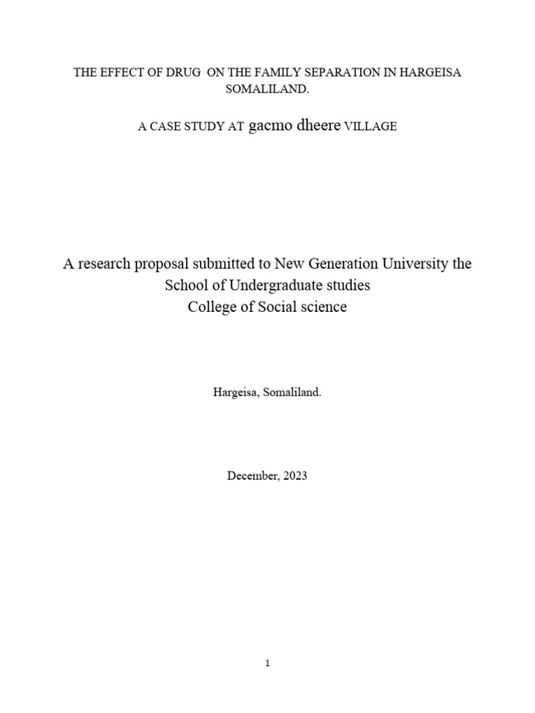 Update Nasteho | PDF | Questionnaire | Substance Abuse