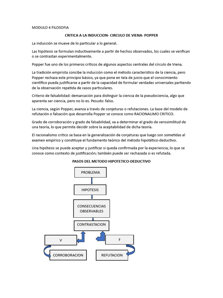 Modulo 4 Filosofia | PDF | Paradigma | Karl Popper