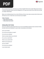 My Family - Short Story | PDF