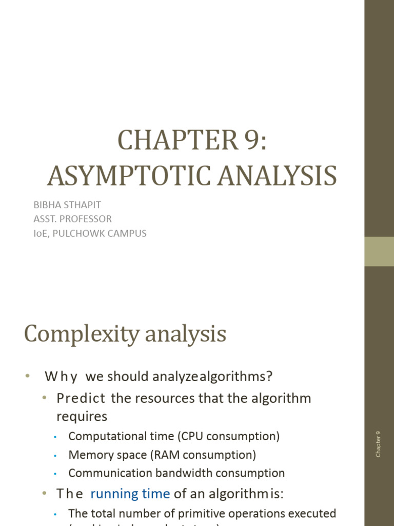 CH9 1 | PDF | Time Complexity | Theoretical Computer Science