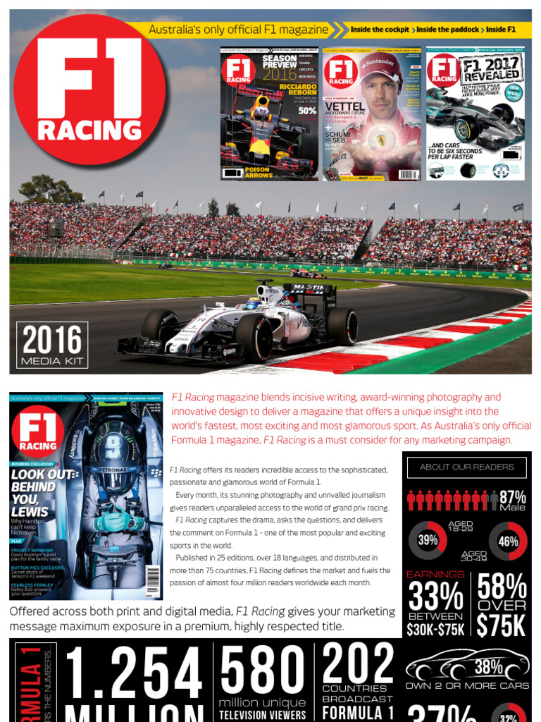 Australia's Only Official F1 Magazine: Season | PDF | Formula One ...