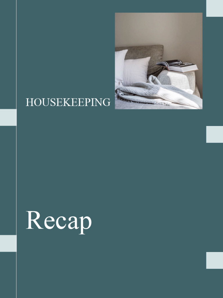 HOUSEKEEPING | PDF