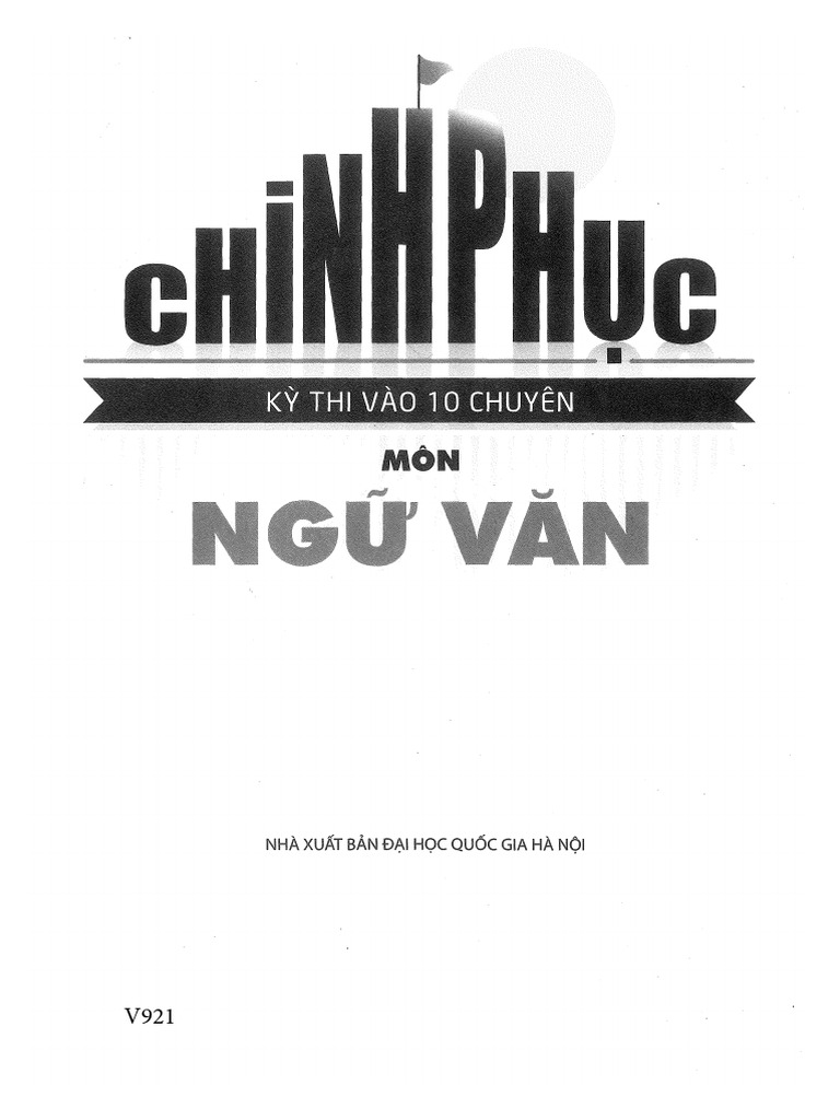 V921 - Chinh PH C K Thi Vào 10 Chuyên Môn NG Văn | PDF