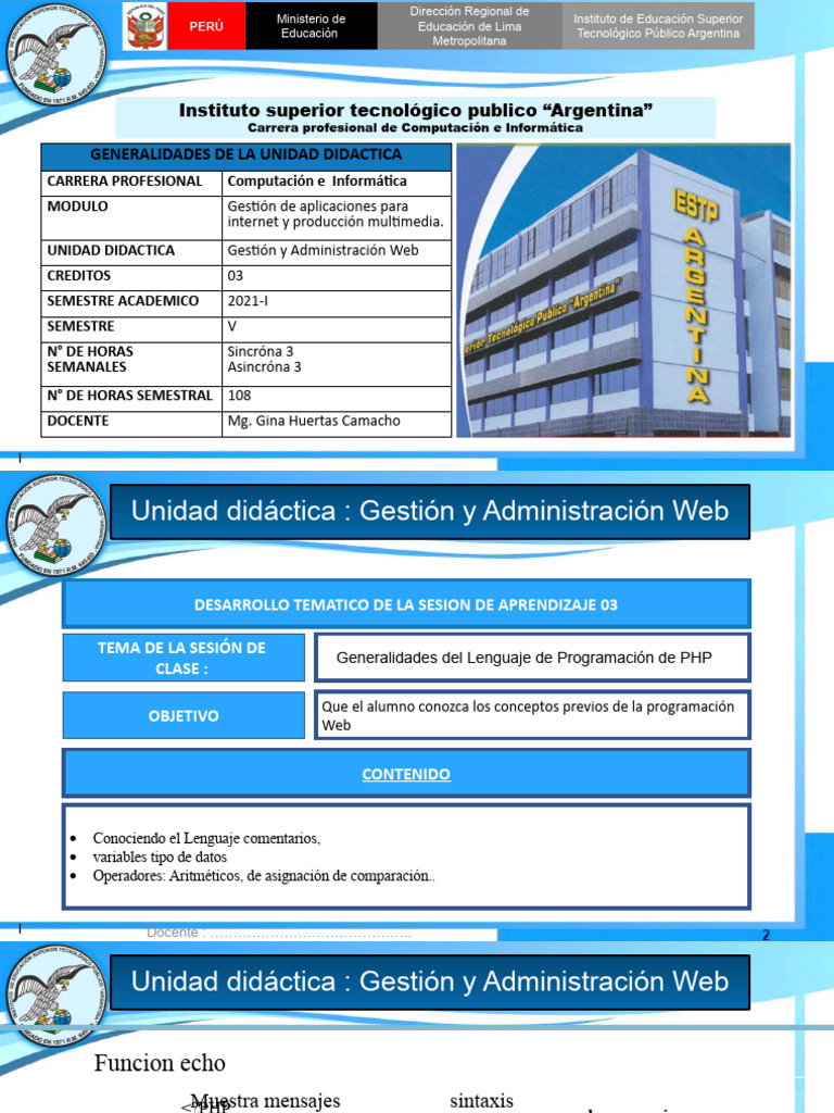 Actividad de Aprendizaje Semana 3 Gestion y Adm Web | PDF | Php ...