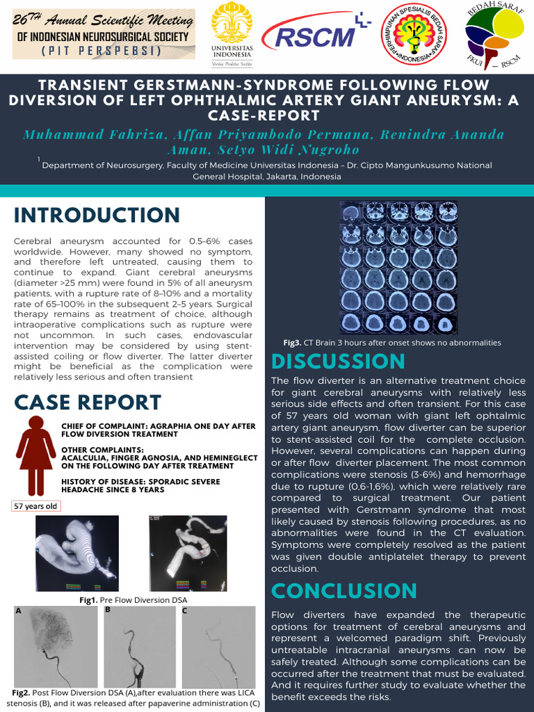 Transient Gerstmann-Syndrome | PDF | Surgery | Clinical Medicine