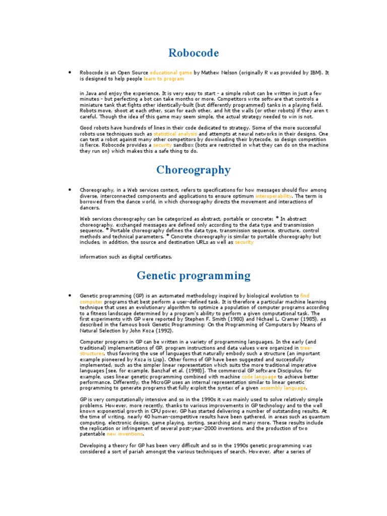Robocode: Educational Game Learn To Program | PDF | Wi Fi | Electronics