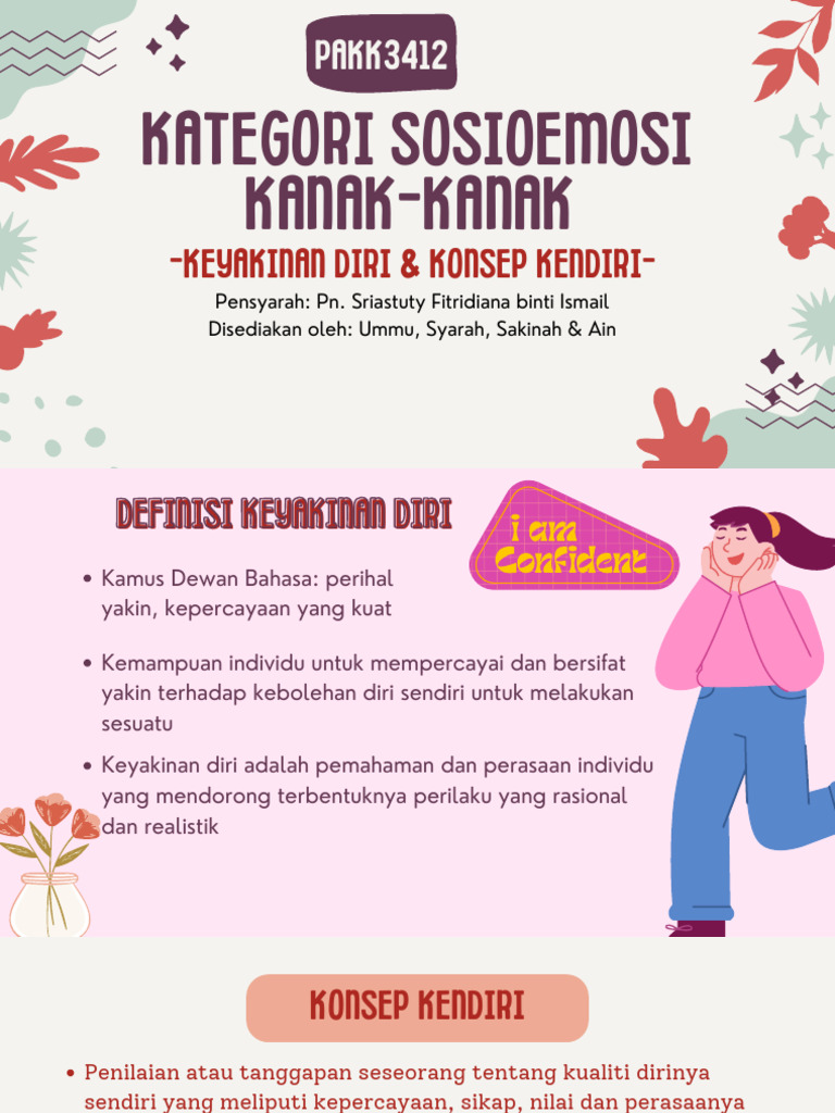 3 Keyakinan Diri & Konsep Kendiri | PDF
