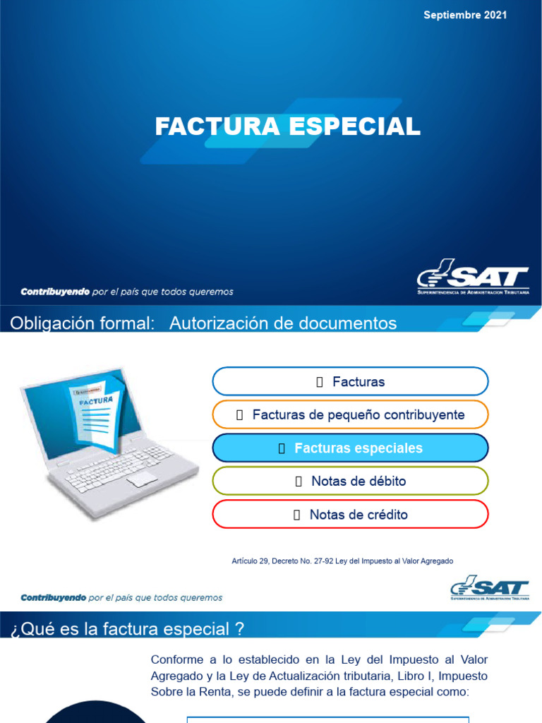 Factura Especial | PDF | Factura | Impuesto al valor agregado