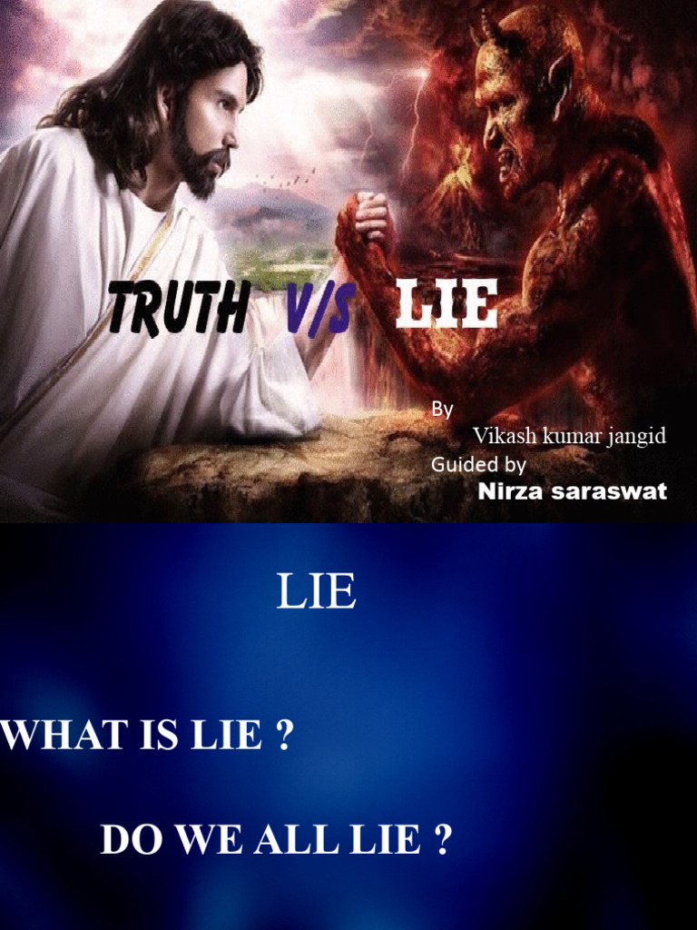 Truth Vs Lie | PDF