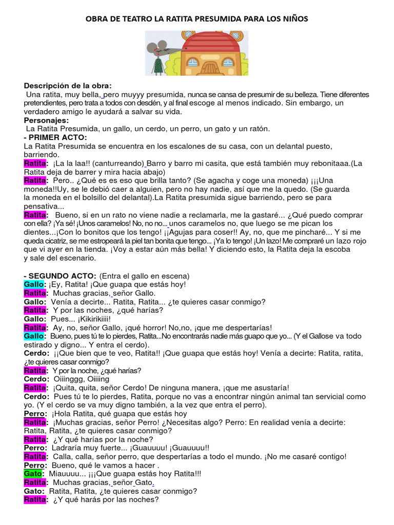 Ratita Presumida | PDF