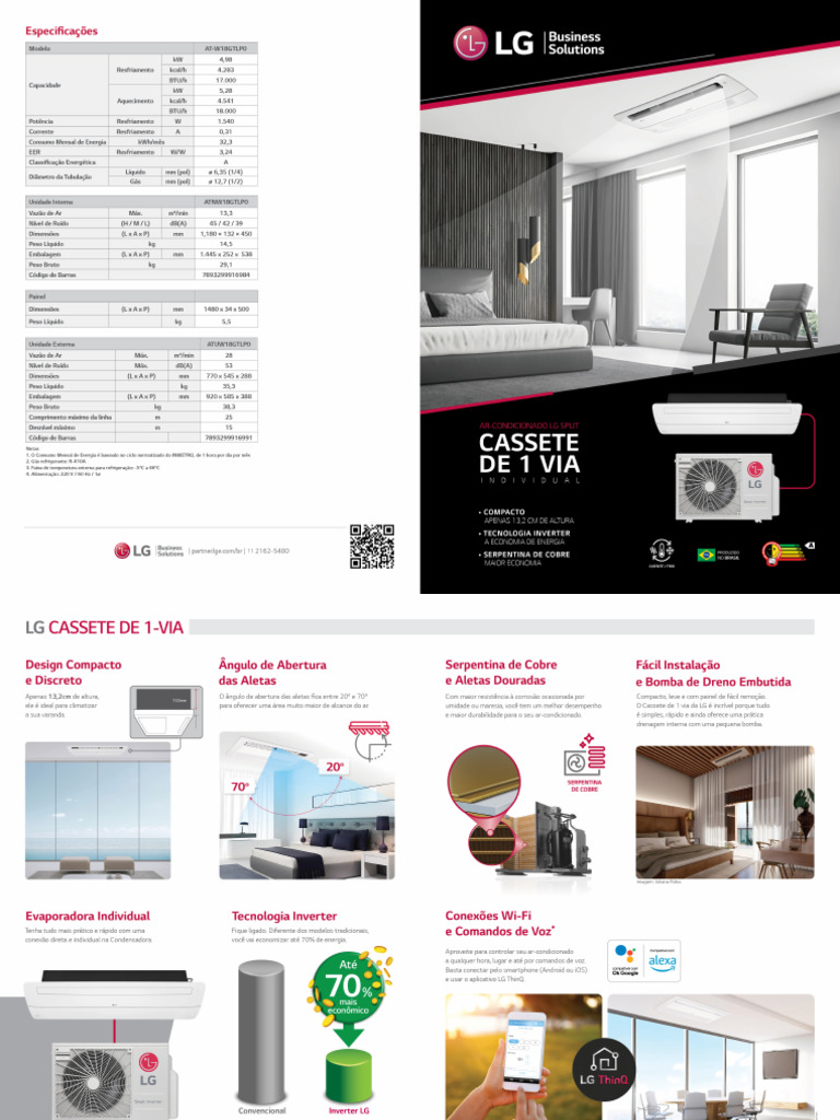 Catalogo k7 1via LG Inverter Poloar | PDF