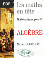 Les Maths en Tete ALGEBRE | PDF | Science | Enseignement des mathématiques