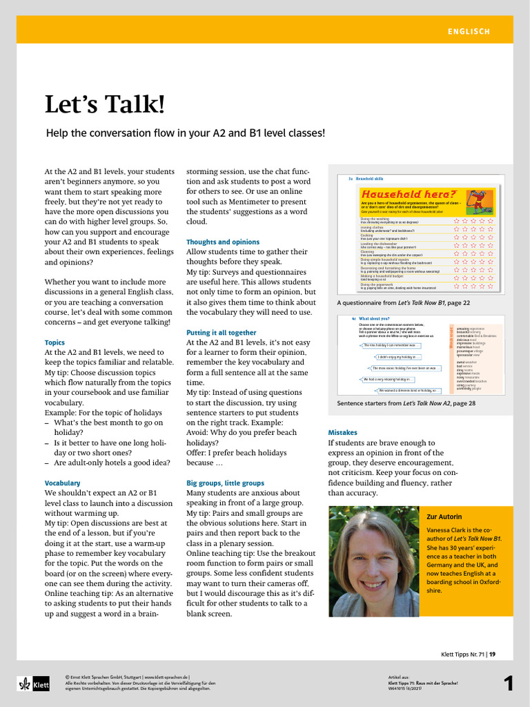 KlettTipps71 W641015 ENGLISCH | PDF | Human Communication