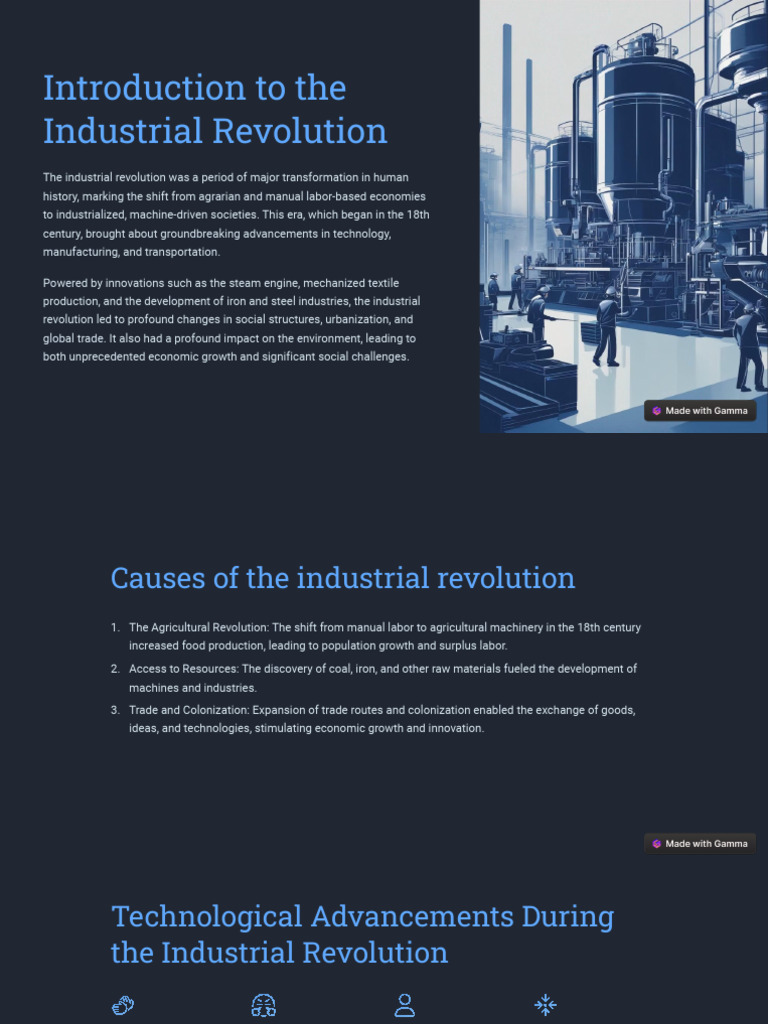 Industrial Revolution | PDF | Climate Change | Habitat Destruction