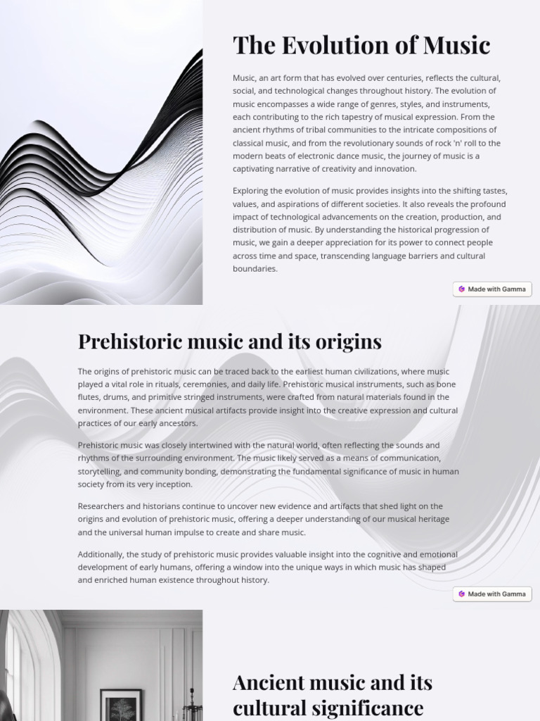 The Evolution of Music | PDF | Baroque Music | Orchestras