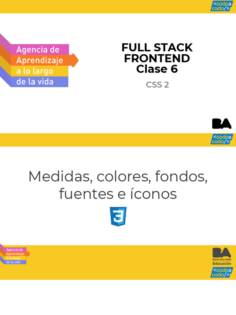 Clase 06 - CSS 2 | PDF | Modelo de color Rgb | Color