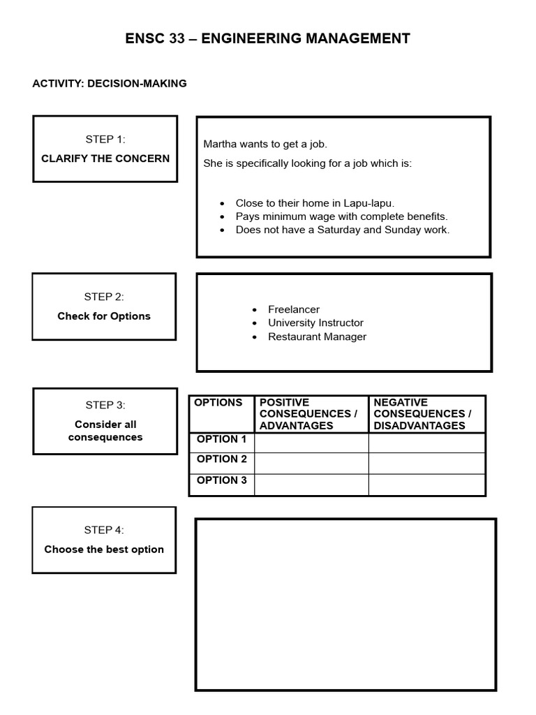 Ensc 33 Activity | PDF