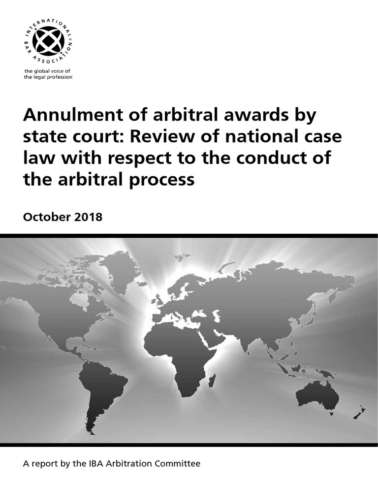 Annulment of Arbitral Awards | PDF | Arbitration | Witness