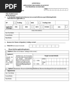 IDBI Demat Account Closure Form | PDF | Securities (Finance) | Market ...