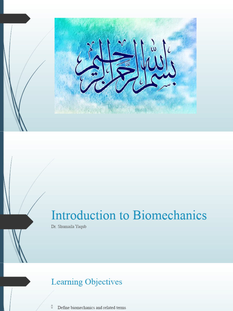 Biomechanics for Students | PDF