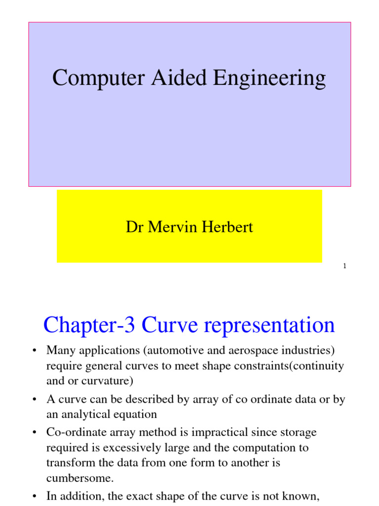 Cad Cam Application Pdf Computer Aided Design Equations