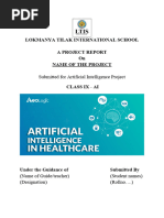 Ai Project For Class-10, Session 2024-25 | PDF
