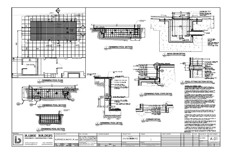 Bluree Builders Sample DWG A1 | PDF