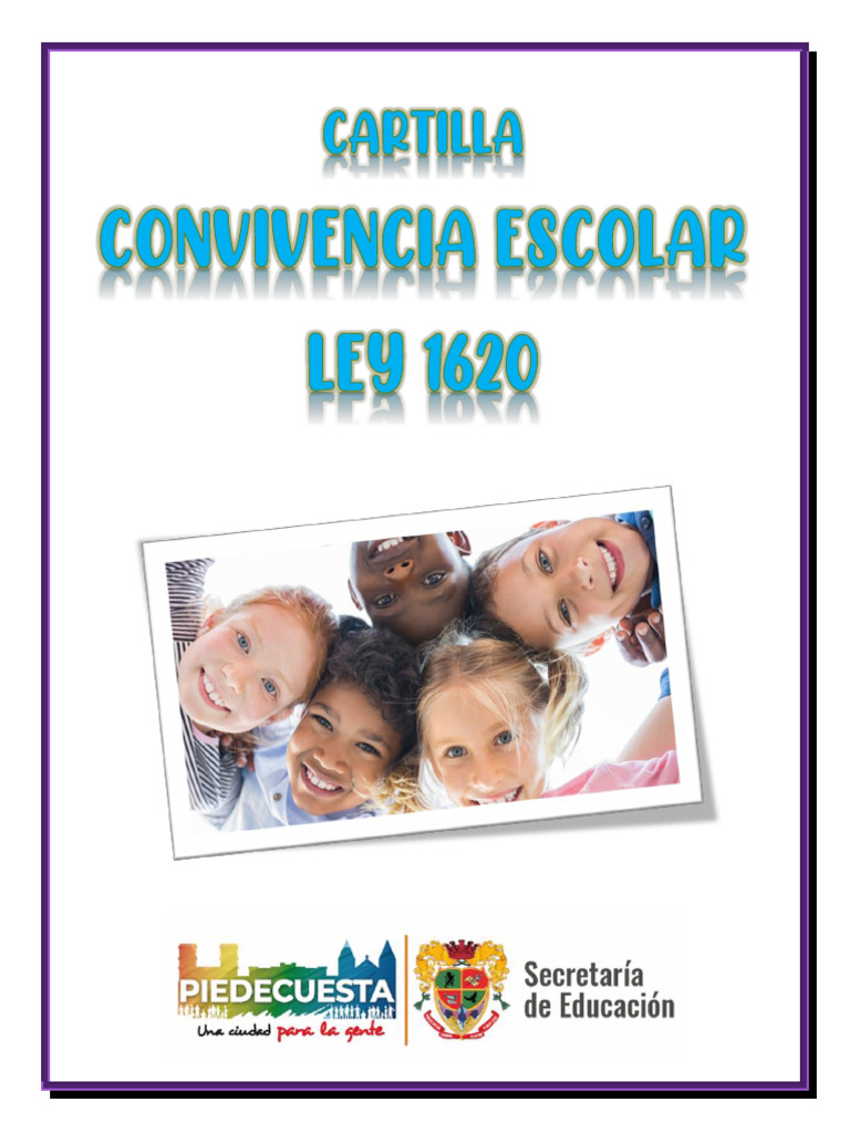 Anexo 1 Cartilla Convivencia Escolar | PDF | Pedagogía | Derechos humanos