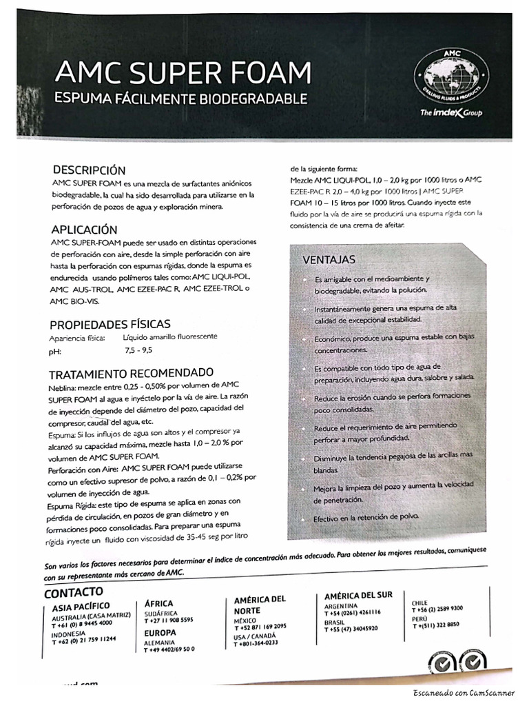 AMC Super Foam | PDF