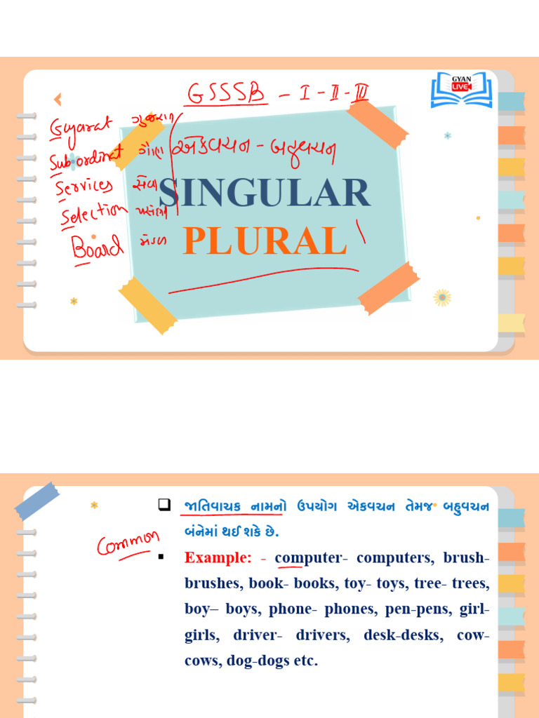 16 Singular Plural | PDF