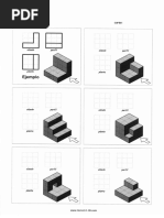 Ejercicios Resueltos: Alzado y Planta | PDF