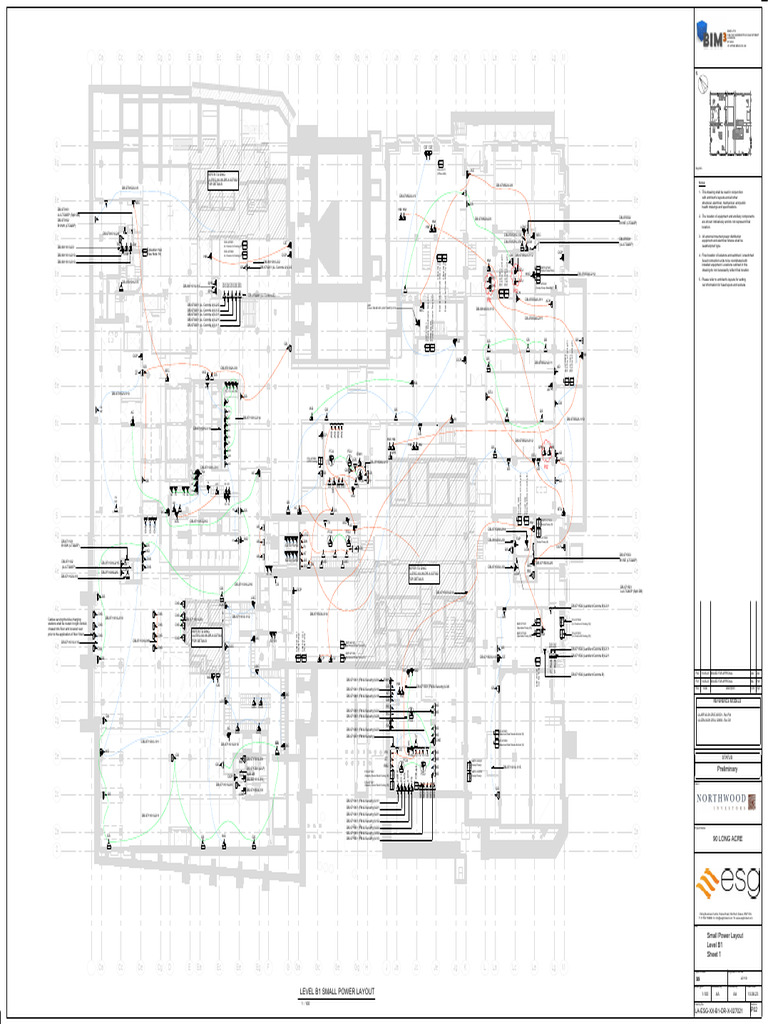 Level B1 Small Power Layout: Preliminary | PDF
